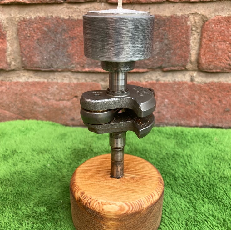 Tea Light Candle Holder, Industrial Style, made... - Folksy