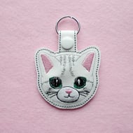 Cat key ring. - Folksy