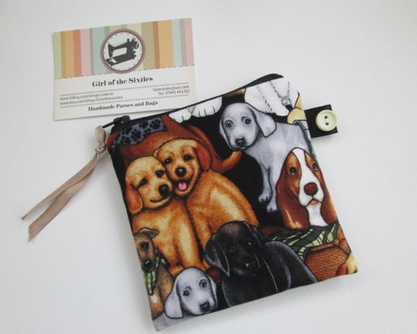 SALE Dogs Coin Purse - Folksy