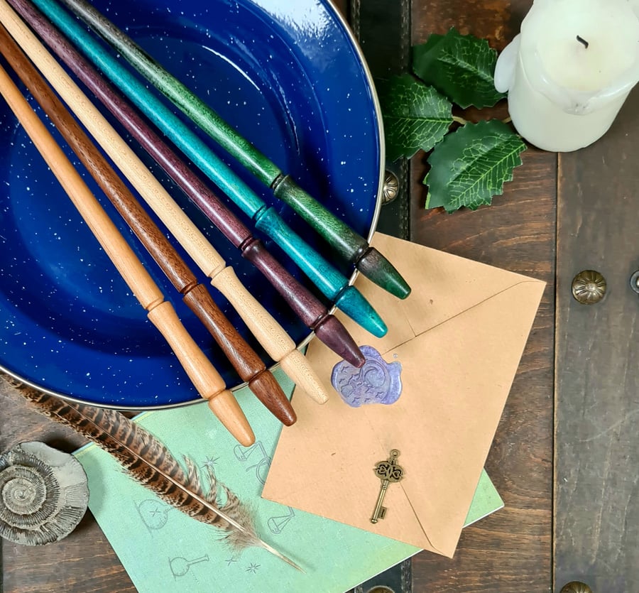 Wooden Wands - Magic Wizard Wand - For Wiccans,... - Folksy