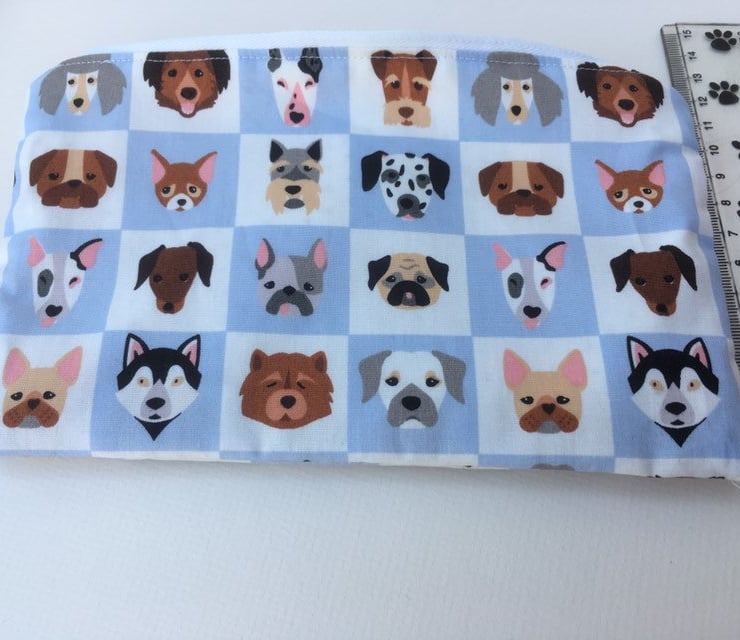 Dog Pencil Case, Gift, Stationery, Cute Dogs, F... - Folksy