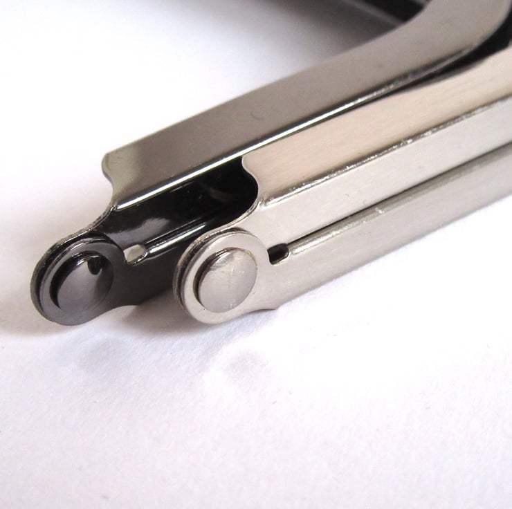 Small Metal Bag Clasp - Folksy