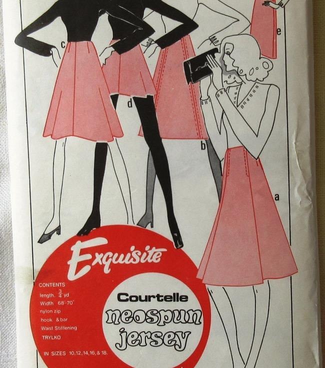 A multi-size sewing pattern for a woman's skirt... - Folksy