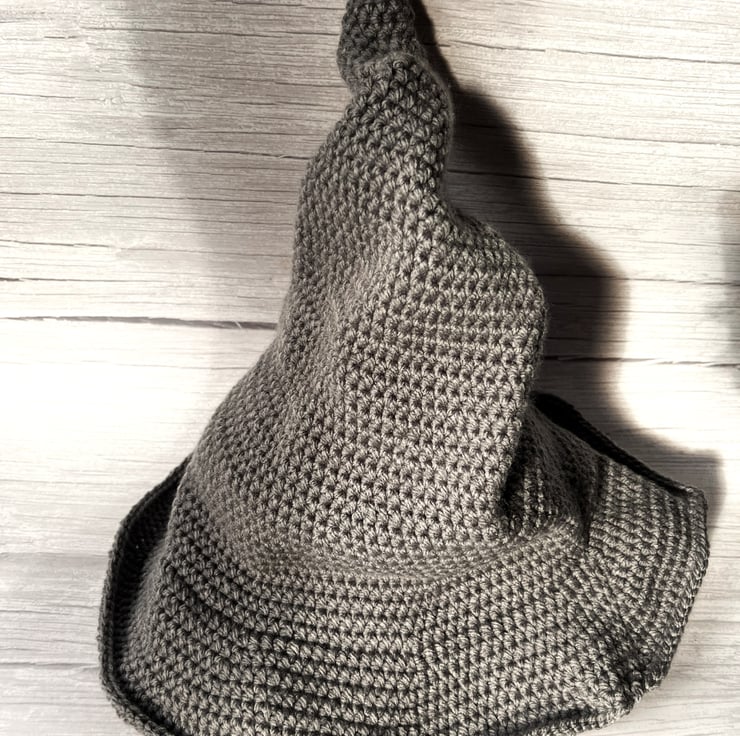 Adult Crochet Wizard Hat – Handmade Halloween C... - Folksy