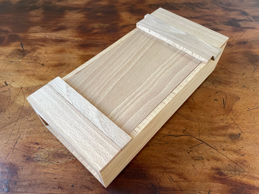 Wooden Japanese toolbox for your office desk - Folksy