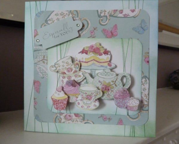 Birthday Tea Birthday card - Folksy