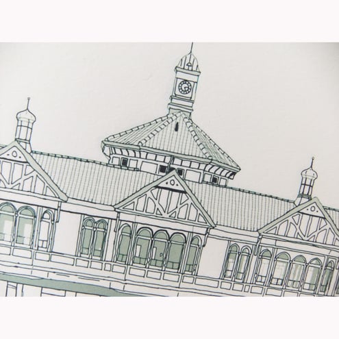 Handmade notebook - Dunoon Pier, Scotland - Folksy