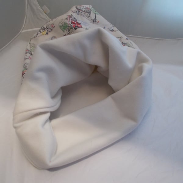 Lovely soft snuggle bag for cat or small dog - Folksy