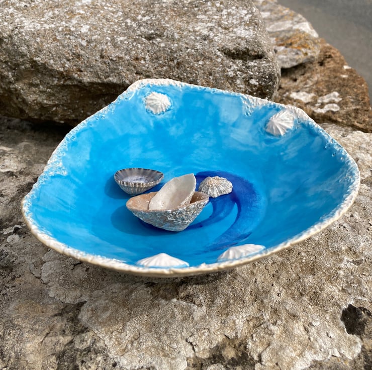 Limpet Shell Dish - Folksy