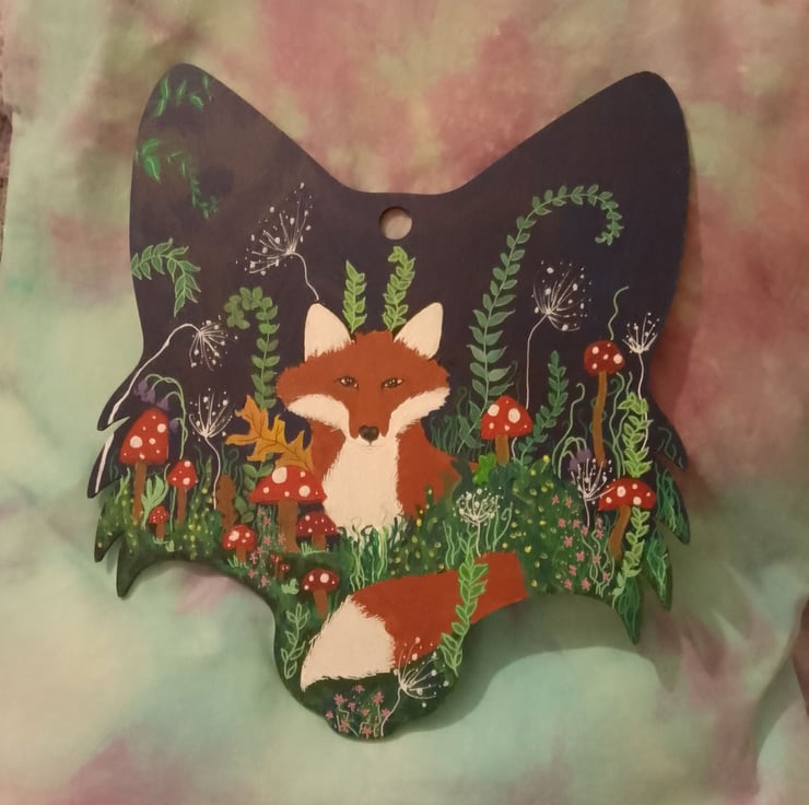 Fox in nature - Folksy