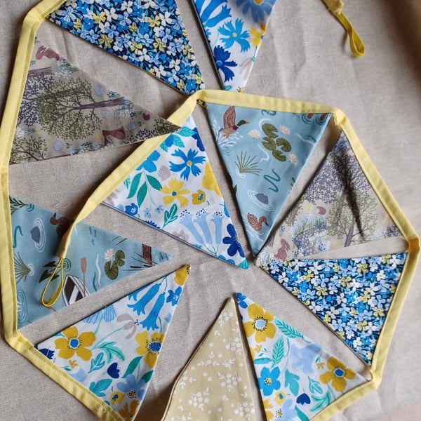 Spring bunting - Folksy