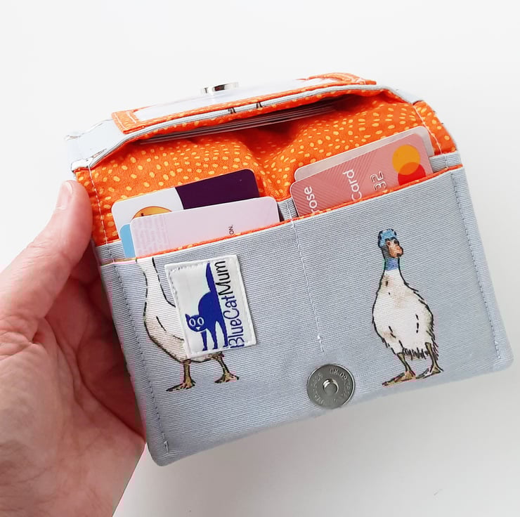 Duck Wallet, Women's Bi-Fold Wallet, Gift for D... - Folksy