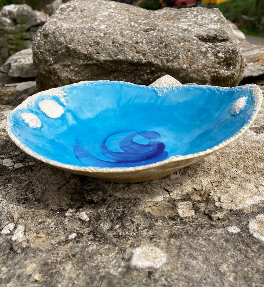 Limpet Shell Dish - Folksy