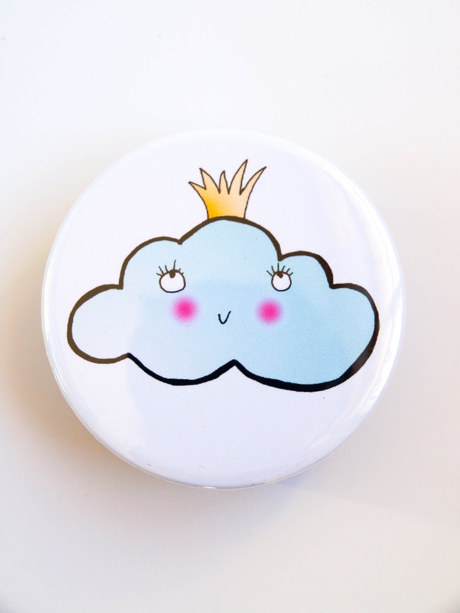 Princess Cloud Mirror - Folksy