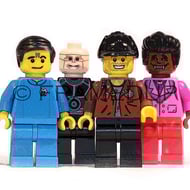 RED DWARF CUSTOM LEGO FIGURES - 8 x 6 PRINT - Folksy