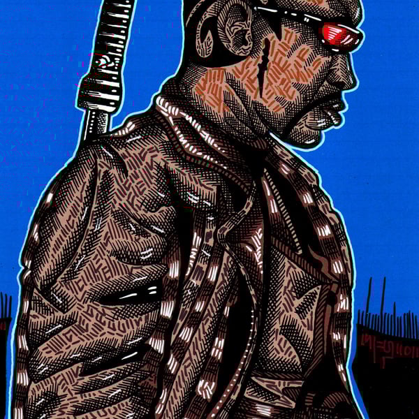 BLADE FAN ART - Folksy