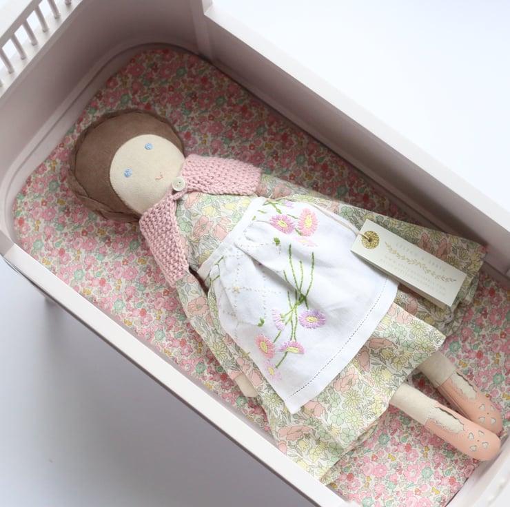 Personalised Heirloom Doll with removable cloth... - Folksy