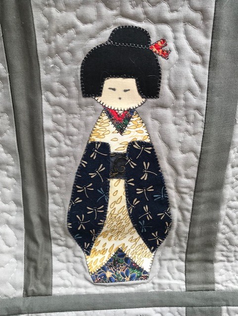 Japanese Wall Hanging - Folksy