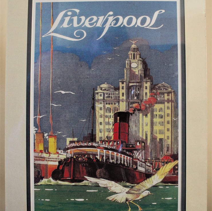 Liverpool Vintage Travel posters A3 size - Folksy