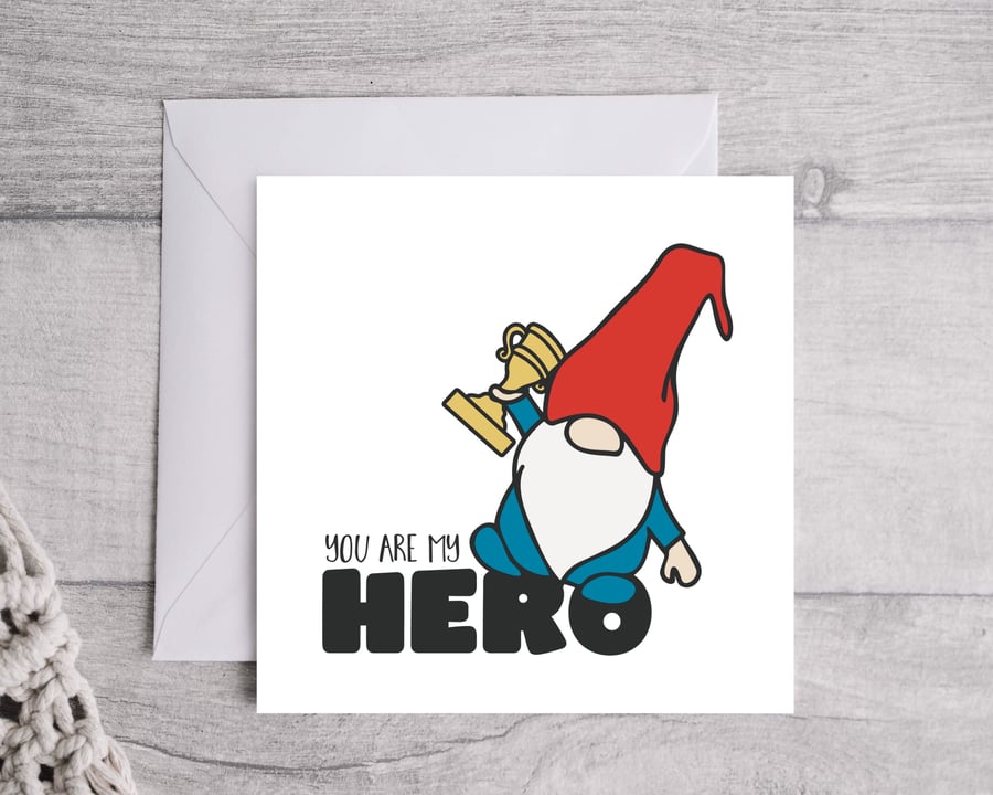 You Are My Hero Father’s Day Card - Folksy