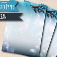 Letter Writing Paper The Ocean - Folksy