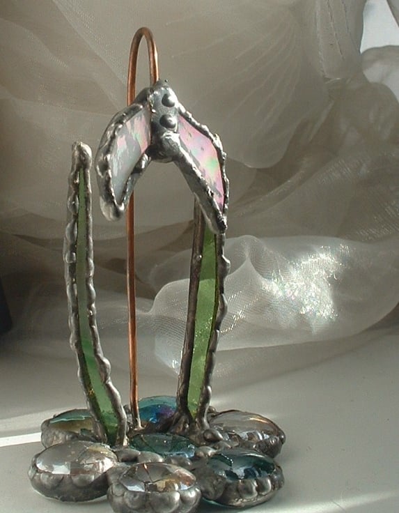 Stained Glass Snowdrop - Folksy
