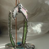 Stained Glass Snowdrop - Folksy