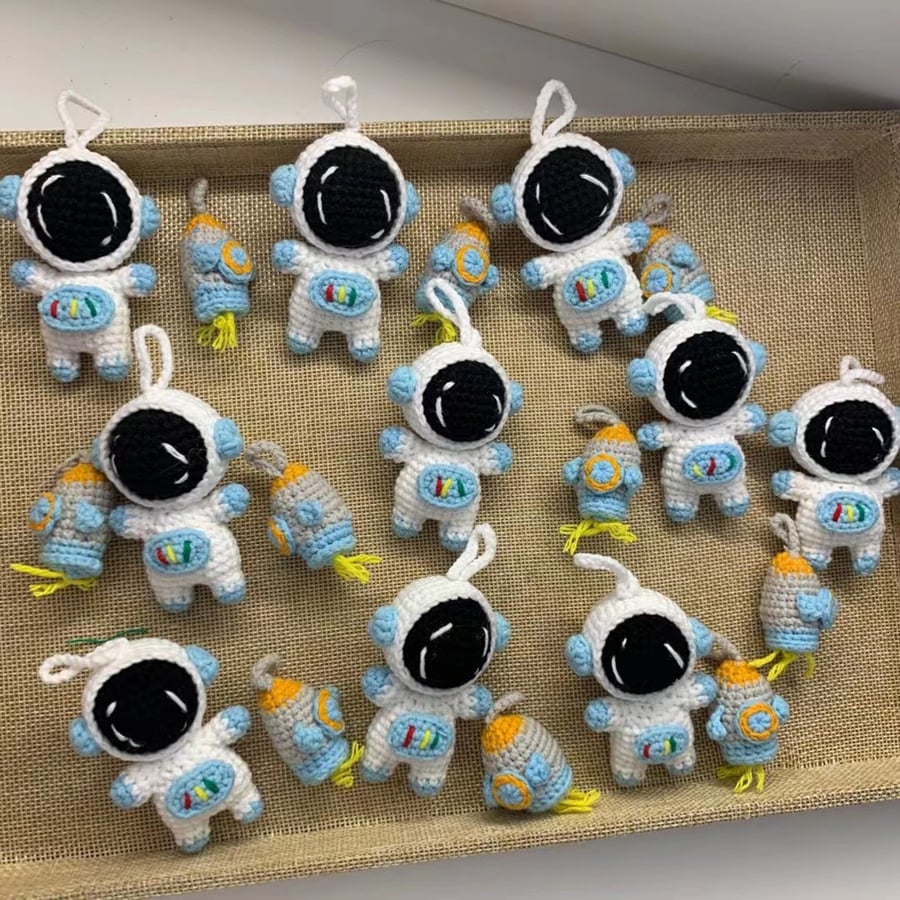 Crochet Astronaut Doll Kit Crochet Astronaut Ke... - Folksy