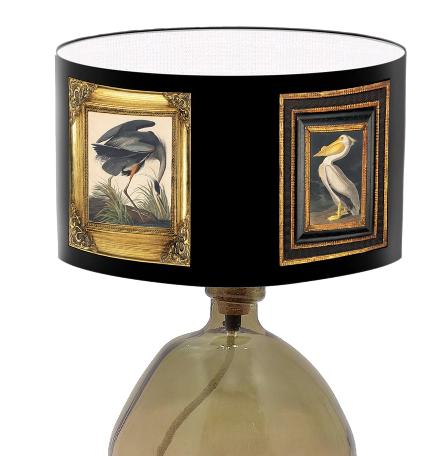 Pelican Fine Art Lampshade - Bespoke Lamp shade... - Folksy