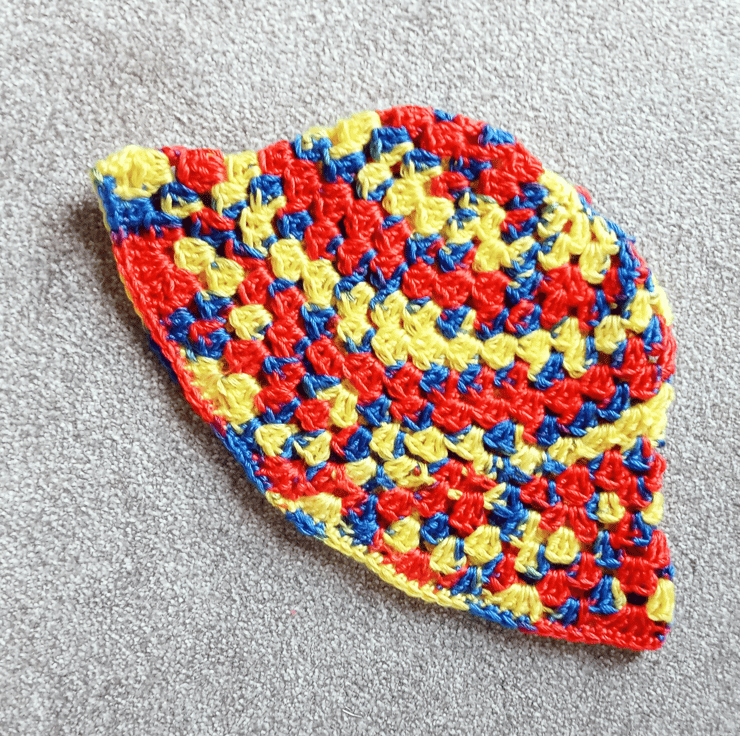 CROCHET PATTERN Raspberry Ombre Bucket Hat - Folksy