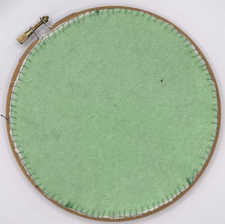 Woodland Scene - Hanging Hoop - Folksy