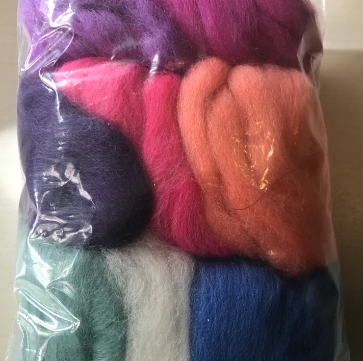 Wool Tops for Wet Felting & Spinning (64&q... - Folksy