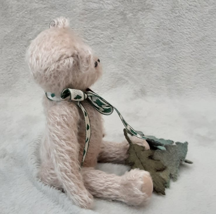 Unique collectable artist bear, handmade mohair... - Folksy