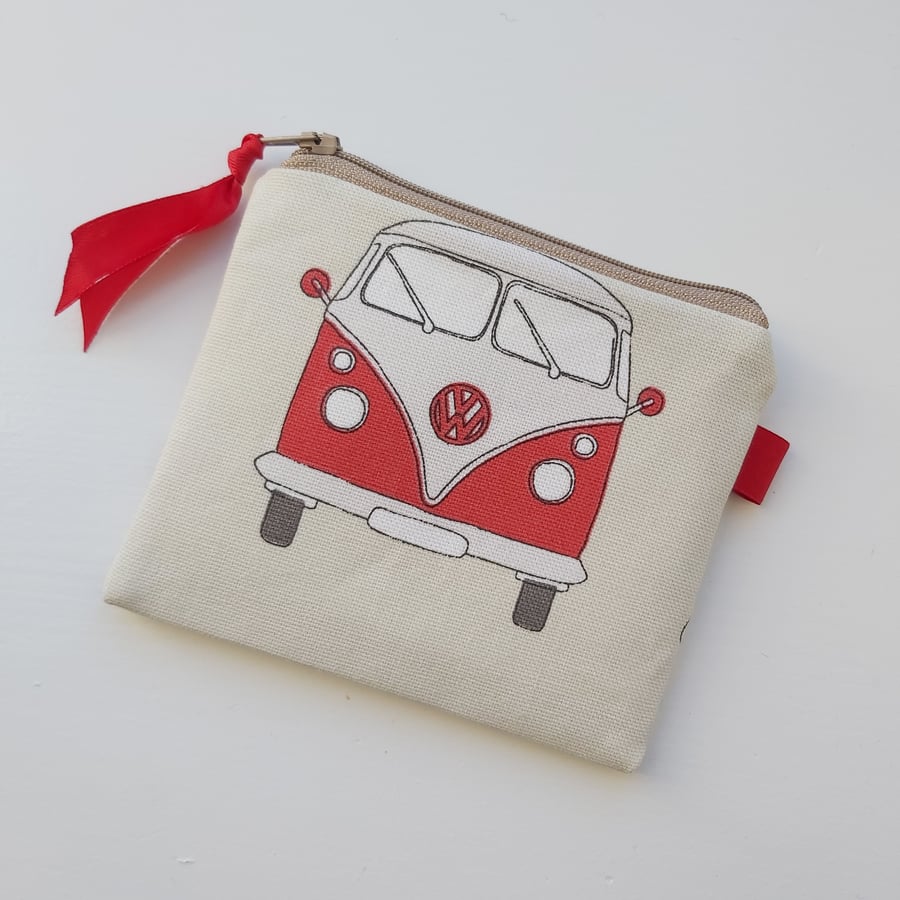 SALE Camper Van Coin Purse - Folksy