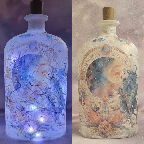 Mythical Bottle Light - Folksy