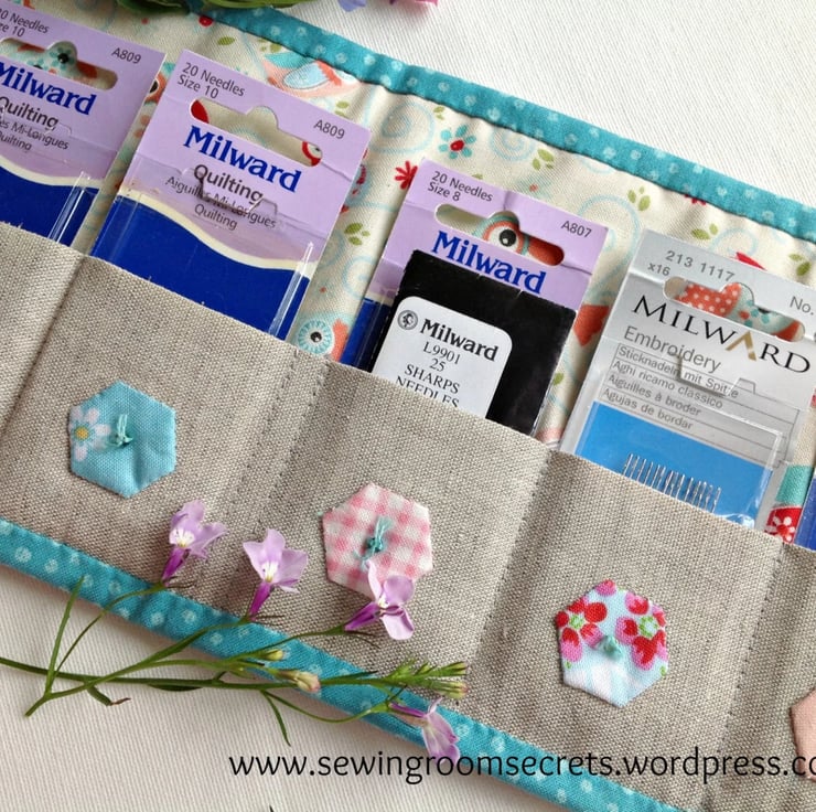 PDF PATTERN for needle case, sewing case, tutor... - Folksy