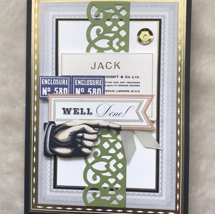Personalised Luxury Handmade 3D Well Done Card - Folksy