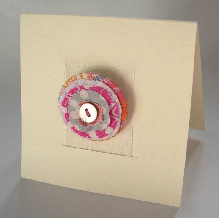 button pin card - Folksy