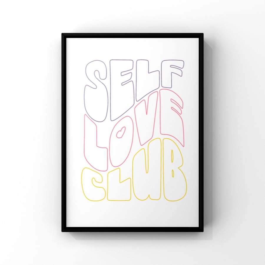 Self love print - Folksy