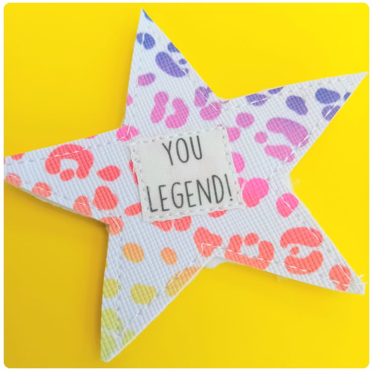 YOU LEGEND, friendship, thank you, well done, c... - Folksy