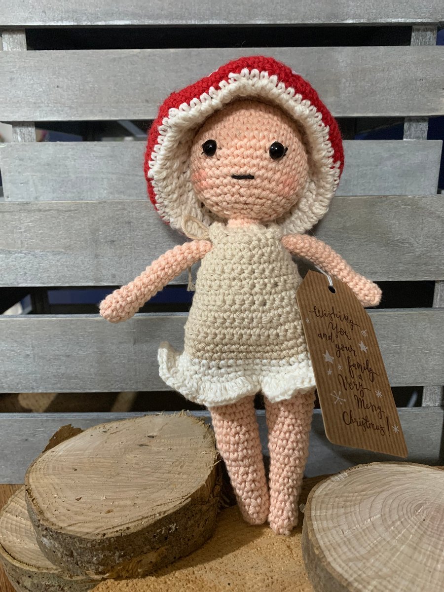 Toadstool fairy - Folksy