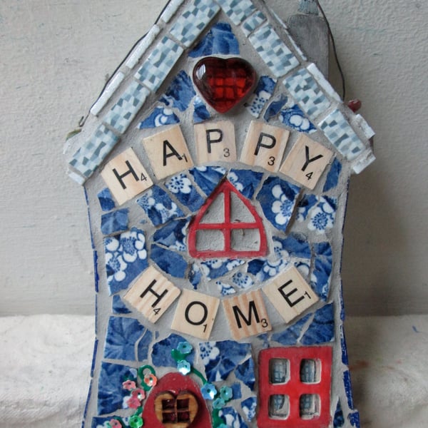 Happy Home sign - Folksy