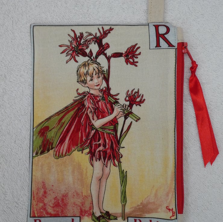 Flower Fairy Print Pixie Purse. R. Ragged Robin... - Folksy