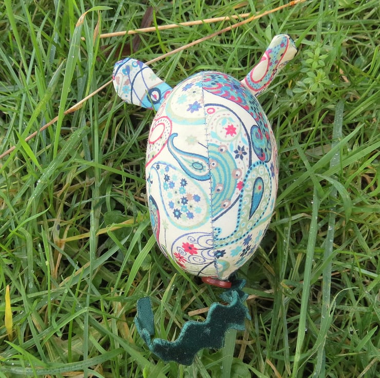 Paisley. A field mouse pin cushion made from L... - Folksy