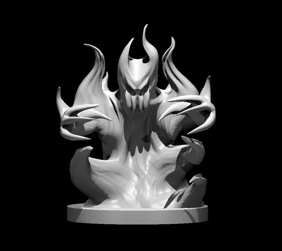 Invisible Stalker - 3D Printed Resin DnD Pathfi... - Folksy