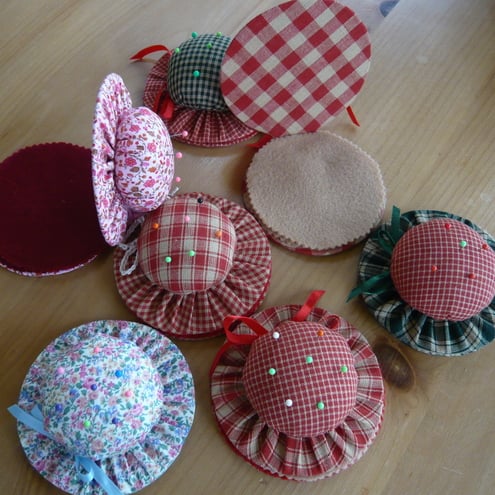 Hat Pin Cushions - Folksy