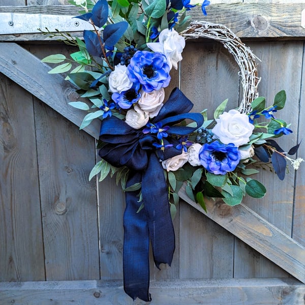 Unique Bespoke Handcrafted Wreath - Folksy