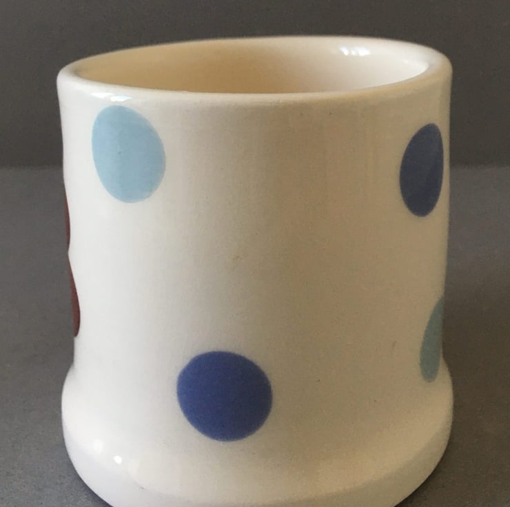 Spotty Cool Yule. Handmade ceramic mug. - Folksy