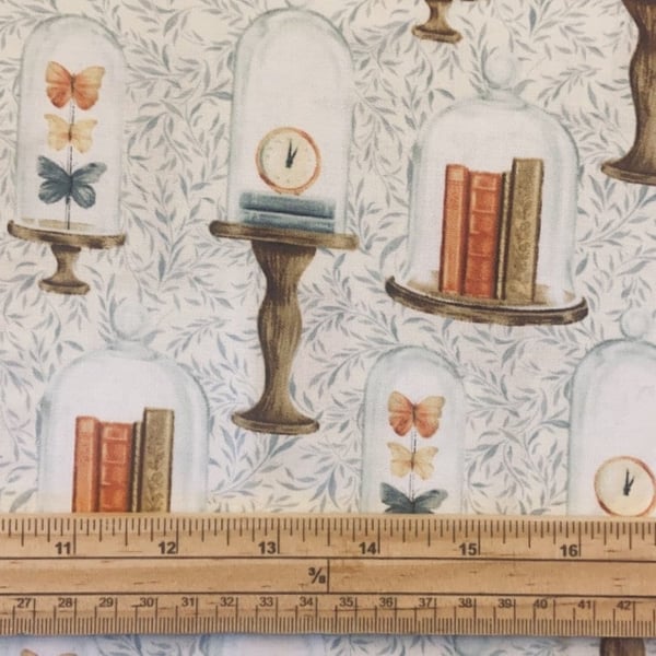 Fat Quarter Display Domes Books And Butterfly's... - Folksy