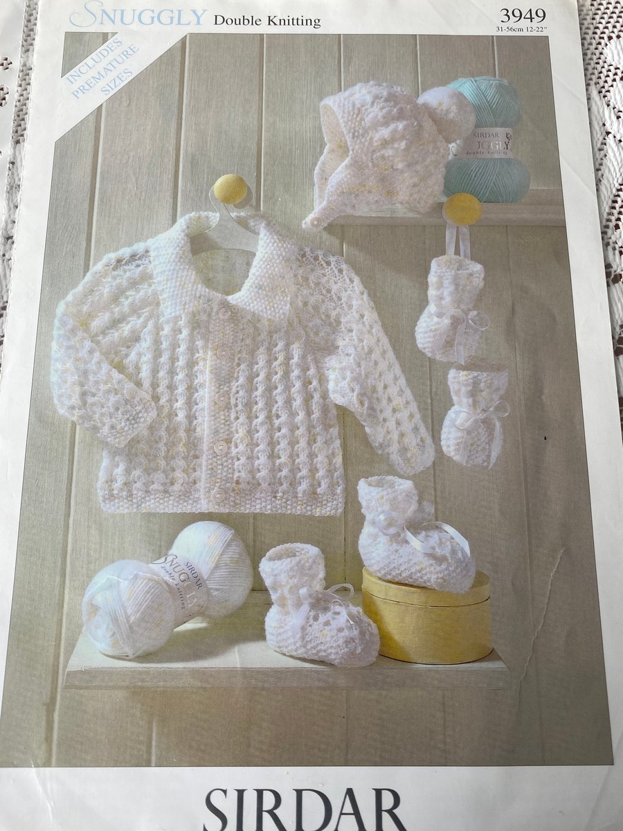 Sirdar Snuggly Double Knitting Pattern No 3949... - Folksy